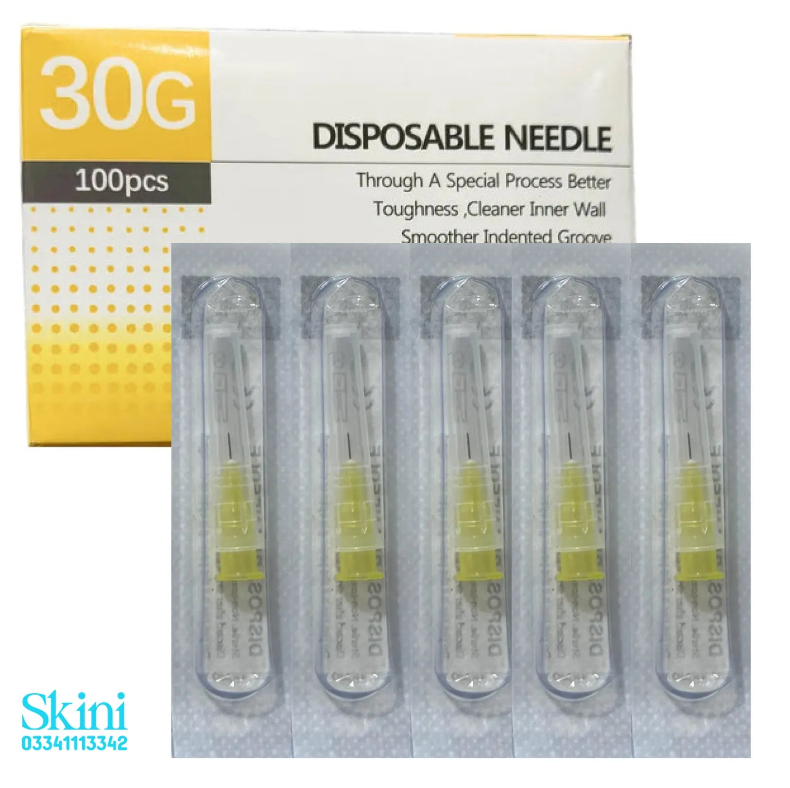 Buy 30G Meso Needles in Pakistan – Disposable Sterile Needles for ...